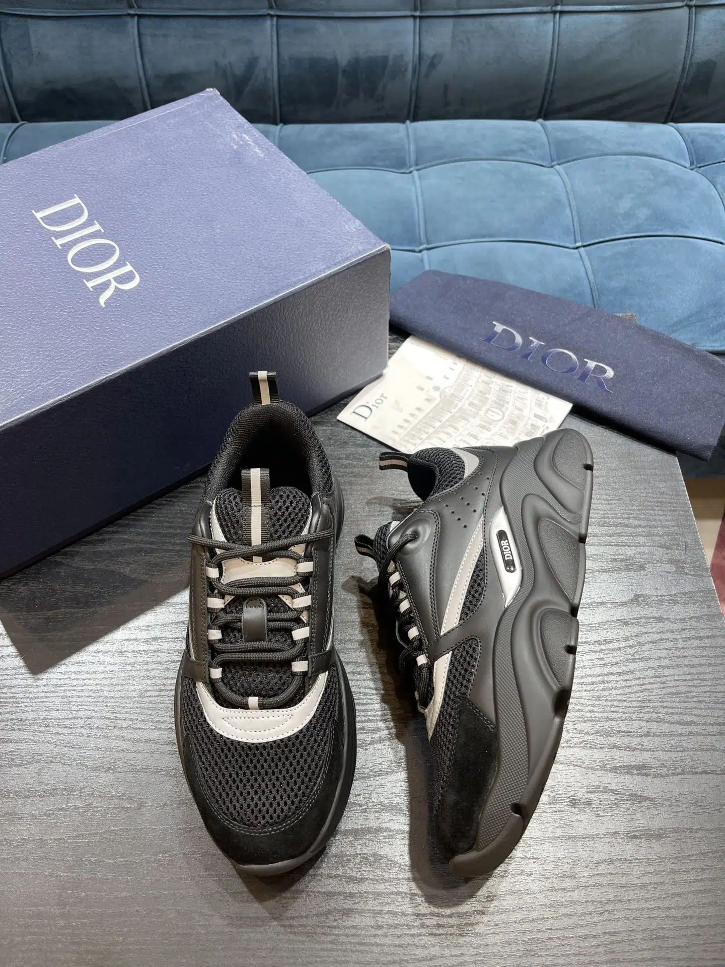DIOR B22 Black & White • SneakerDouble